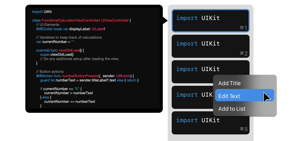PasteNow - Clipboard manager for macOS & iOS